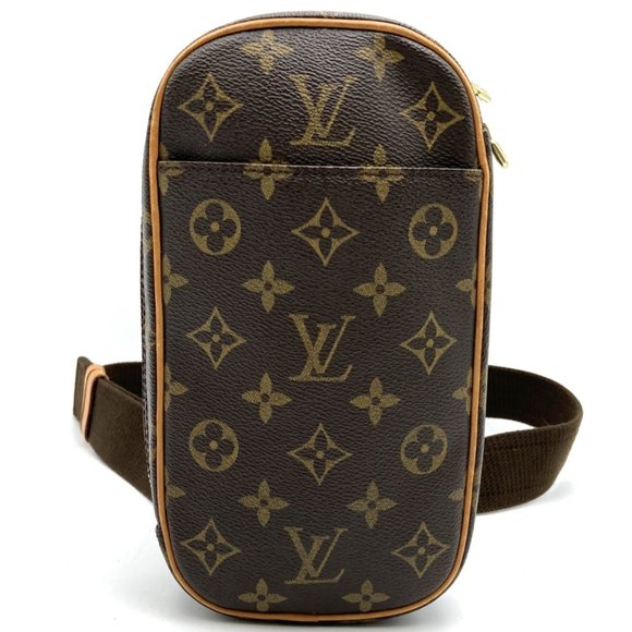 Louis Vuitton | Bags | Louis Vuitton Brown Monogram Shoulder Bag | Poshmark